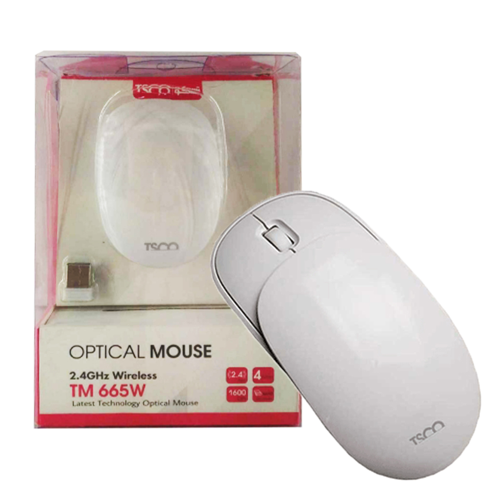 ماوس بی سیم کشویی تسکو مدل TSCO TM665W - فروشگاه اینترنتی ونوس رایانه