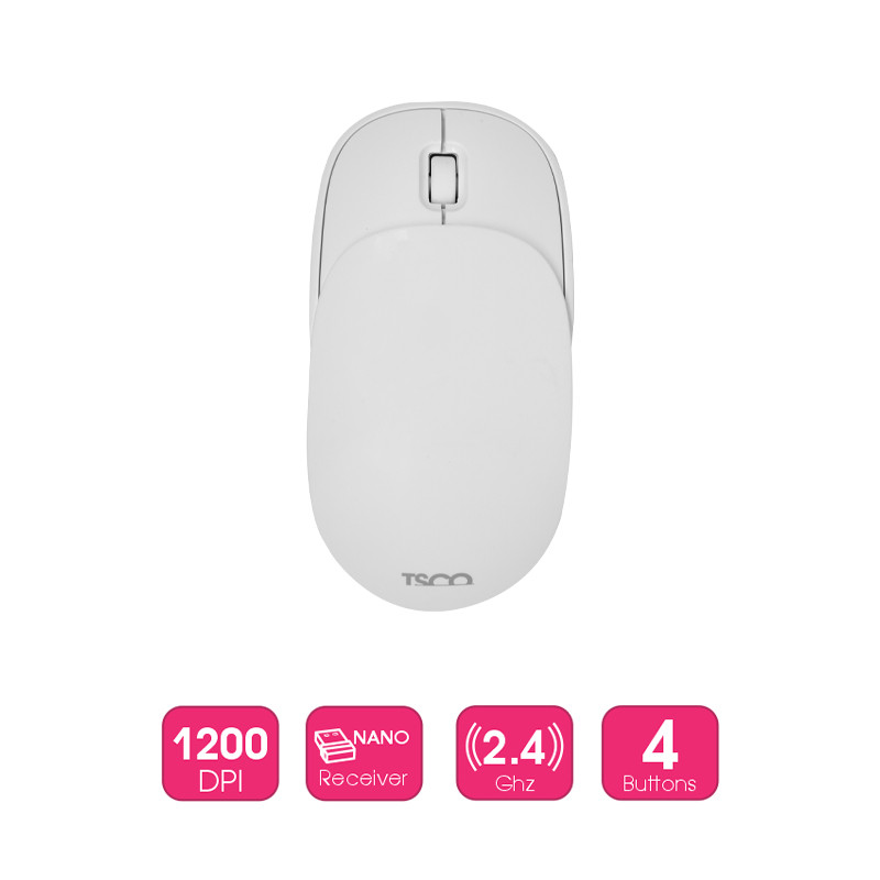 ماوس بی سیم کشویی تسکو مدل TSCO TM665W - فروشگاه اینترنتی ونوس رایانه